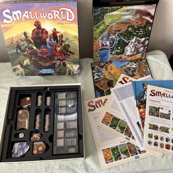 Days Of Wonder | Toys | Small World Board Game Almost Complete Days Of ...